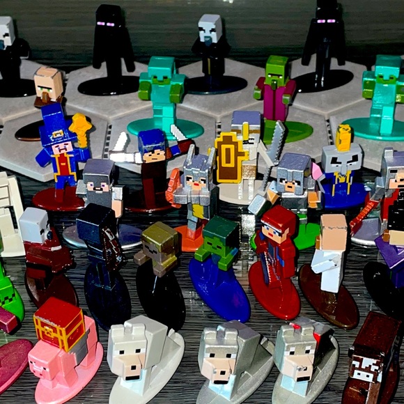 Jada | Toys | Minecraft Nano Metalfigs Bundle | Poshmark